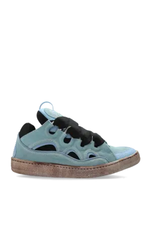 LANVIN Curb Low Top Sneakers - Blue