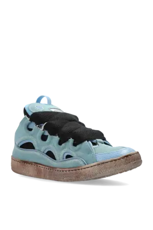 LANVIN Curb Low Top Sneakers - Blue