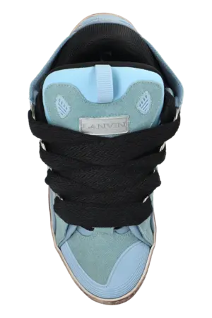 LANVIN Curb Low Top Sneakers - Blue