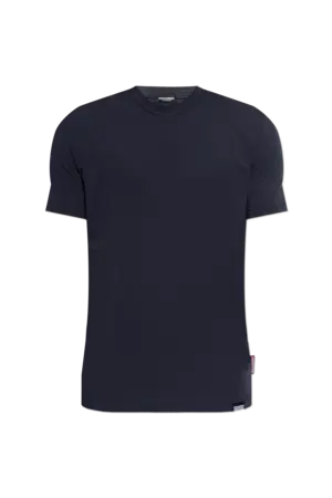 Dsquared2 Underwear T-shirt With A Round Neckline - Navy Blue