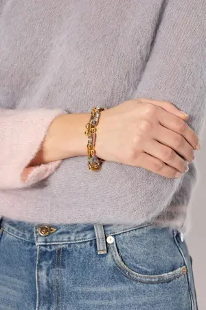 Casablanca Plated Link Bracelet - Gold