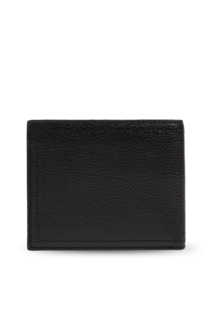 Bally Leather Wallet With Logo - Black