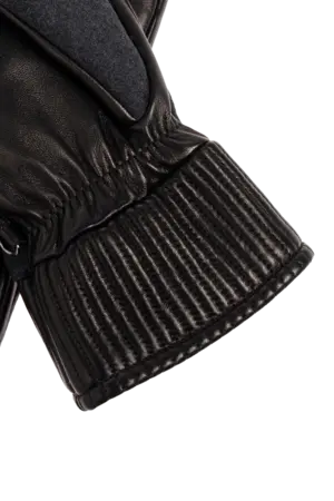 Giorgio Armani Logo Mitten Gloves