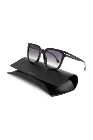 Victoria Beckham Square Frame Sunglasses - Black