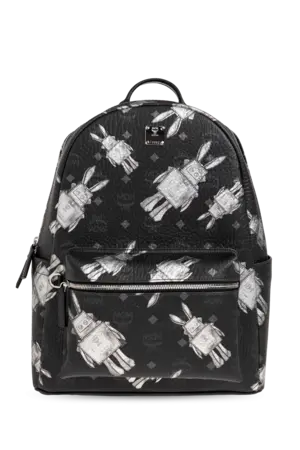 Mcm Stark Backpack - Black