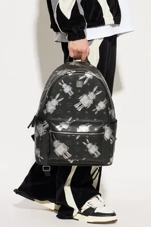 Mcm Stark Backpack - Black