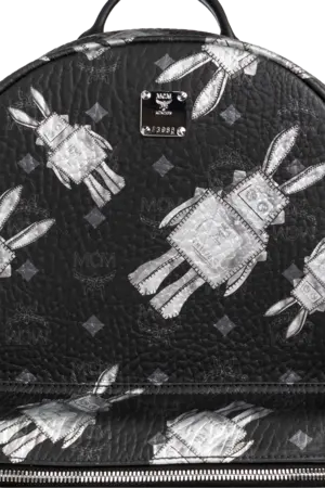 Mcm Stark Backpack - Black