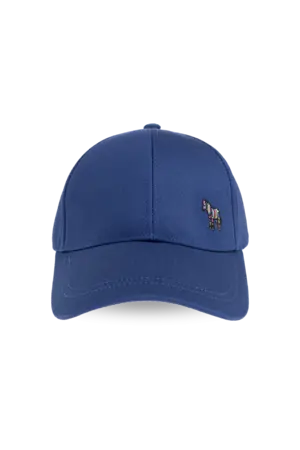 Paul Smith Baseball Cap With Zebra Embroidery - Blue