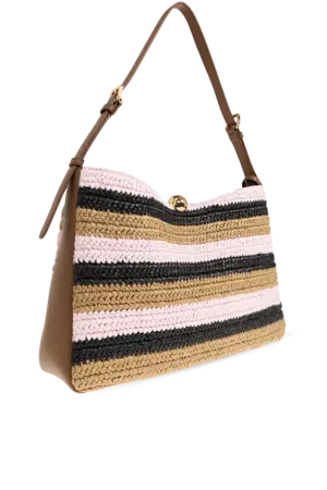 Furla Sfera Soft Large Shoulder Bag - Beige