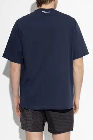 Dsquared2 Underwear T-shirt With A Round Neckline - Navy Blue
