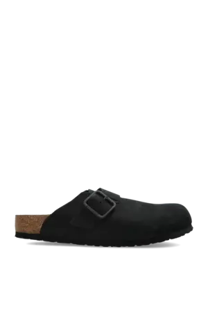 BIRKENSTOCK Boston Wire Buckle Clogs - Brown