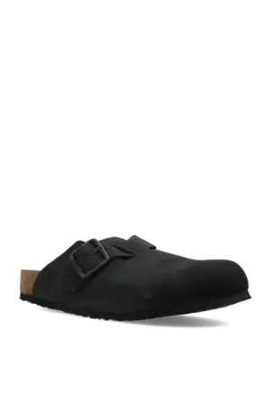 BIRKENSTOCK Boston Wire Buckle Clogs - Brown