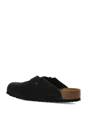 BIRKENSTOCK Boston Wire Buckle Clogs - Brown