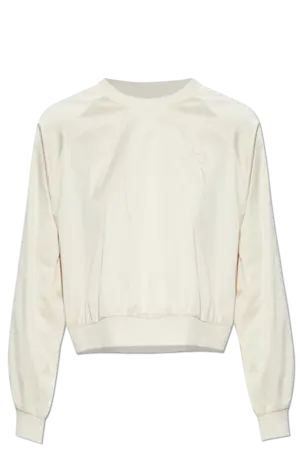 ADIDAS ORIGINALS Logo Sweatshirt - Cream
