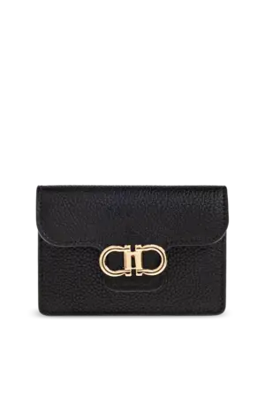 FERRAGAMO Card Case - Black