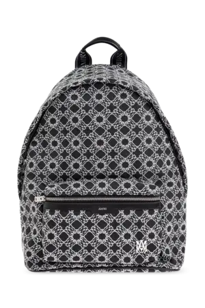 Amiri Monogram Backpack - Black