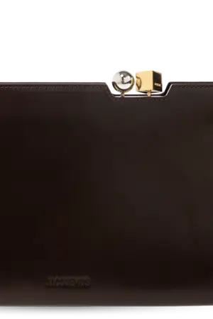 Jacquemus Le Salon' Clutch - Brown
