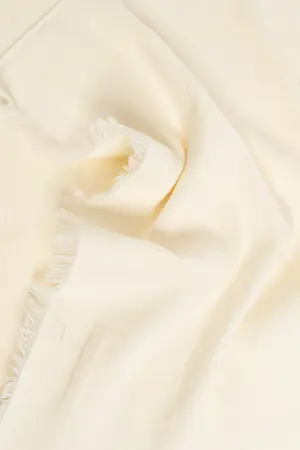 FERRAGAMO Scarf With Logo - Cream
