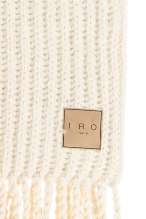 IRO PARIS Fluffy Scarf - Cream