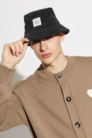 AMI Paris Bucket Hat With Logo Patch