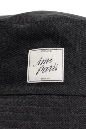 AMI Paris Bucket Hat With Logo Patch