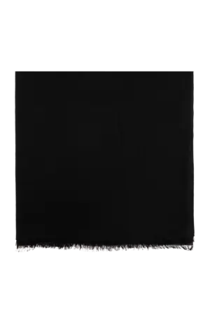 FERRAGAMO Scarf With Monogram - Black