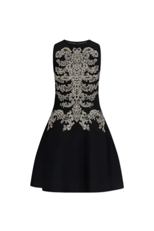 Alexander Mcqueen Round Neck Dresses For Women