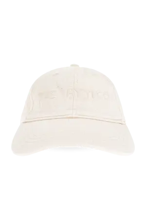 Attico Cap With Visor - Cream