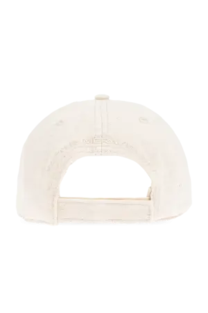 Attico Cap With Visor - Cream