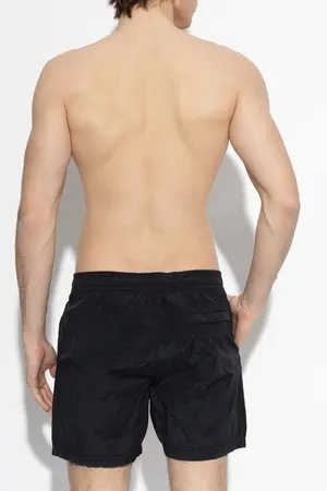 Stone Island Swim Shorts - Black