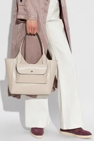 Furla Lea Small Shopper Bag - Cream