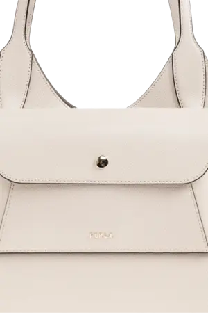 Furla Lea Small Shopper Bag - Cream