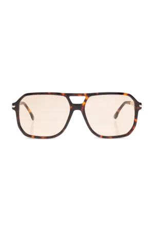 Victoria Beckham Geometric Sunglasses - Brown