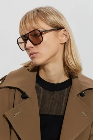 Victoria Beckham Geometric Sunglasses