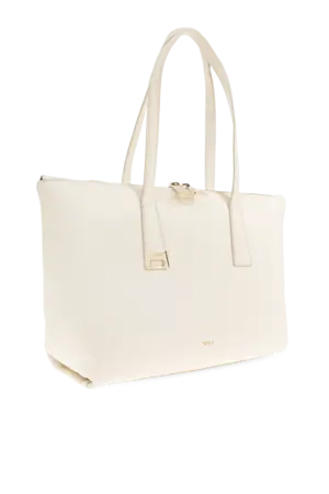 Furla Olivia Medium Shopper Bag - Cream