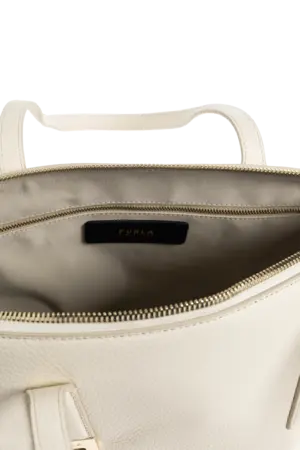 Furla Olivia Medium Shopper Bag - Cream