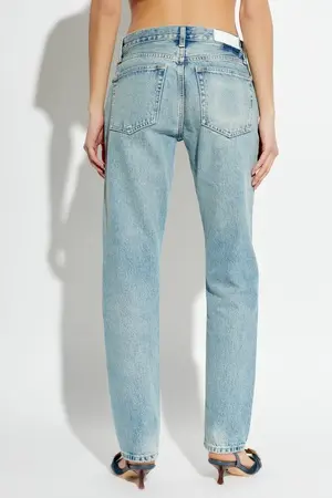 RE/DONE Slim-tapered Jeans - Light Blue
