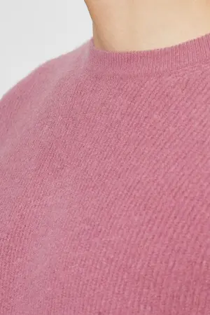 American Vintage Crew Neck Sweater - Pink