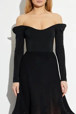 Alaïa Long-sleeve Bodysuit