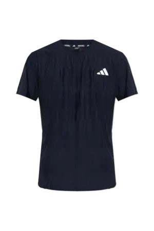 Adidas Training T-shirt With Logo - Black