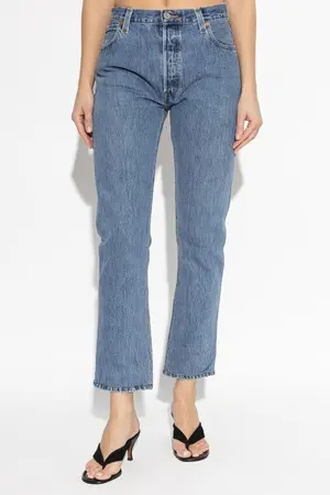 RE/DONE Tapered Leg Jeans