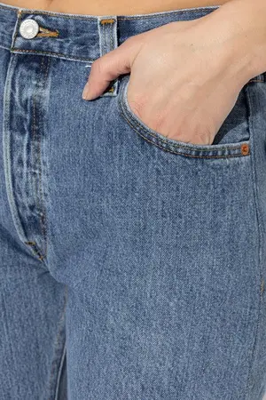 RE/DONE Tapered Leg Jeans