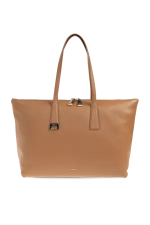 Furla Olivia Large Shopper Bag - Brown
