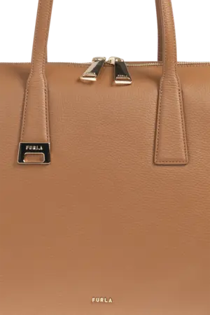 Furla Olivia Large Shopper Bag - Brown