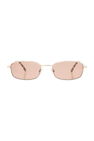 Victoria Beckham Rectangle Sunglasses - Gold