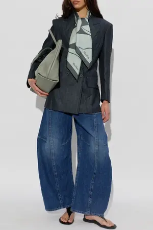 Max Mara Olimpia Linen Blazer - Navy Blue