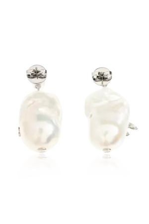 Tory Burch Earrings With Glass Pearl