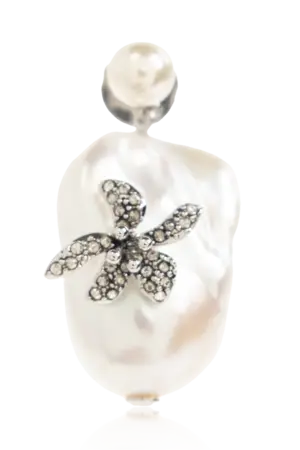 Tory Burch Earrings With Glass Pearl