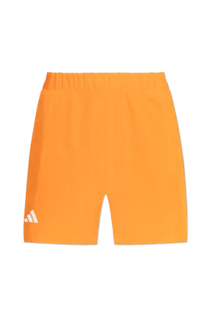 Adidas Training Shorts With Logo - Orange