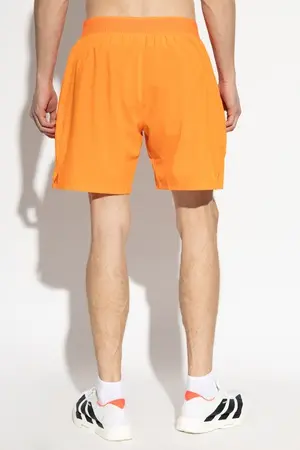 Adidas Training Shorts With Logo - Orange
